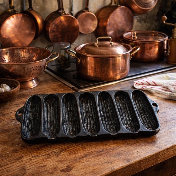 Wagner Ware | Kitchen | Wagnerware 92 Vintage Cast Iron Krusty Corn ...